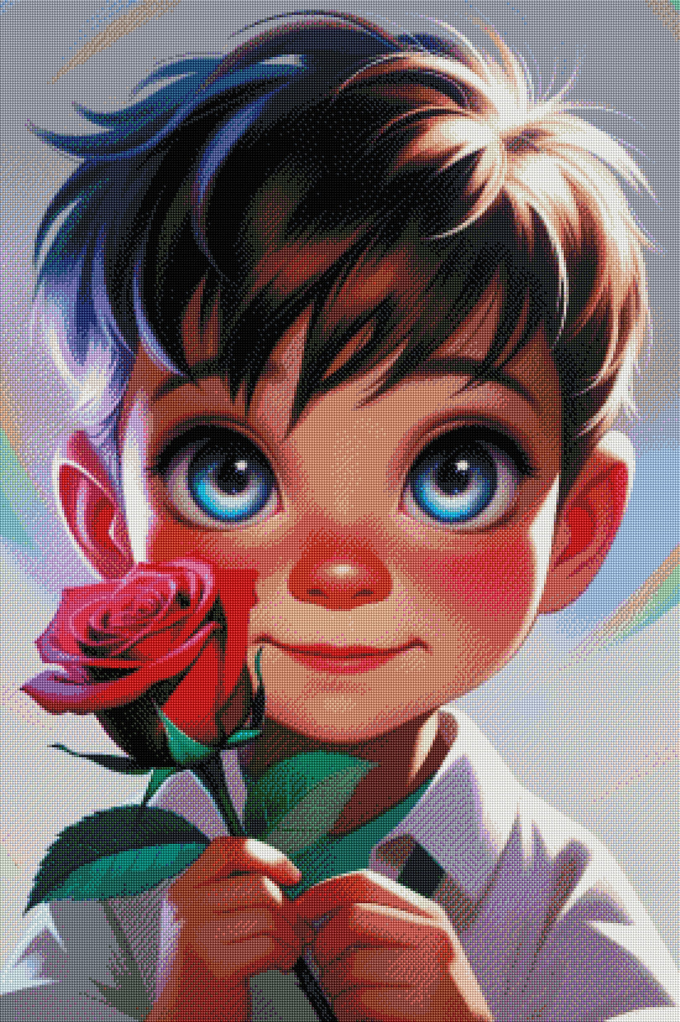 Diamond Painting - La Rose de Timothée (70cm x 105cm) – UnBrunBarbu ...